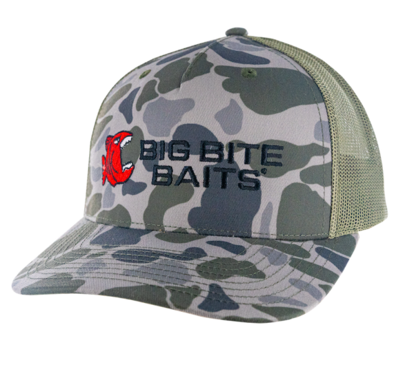Big Bite Camo Hat - Big Bite Baits